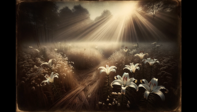 The Lilies Whisper Poetry | A Poem by Deborah Amar | Featured Writings